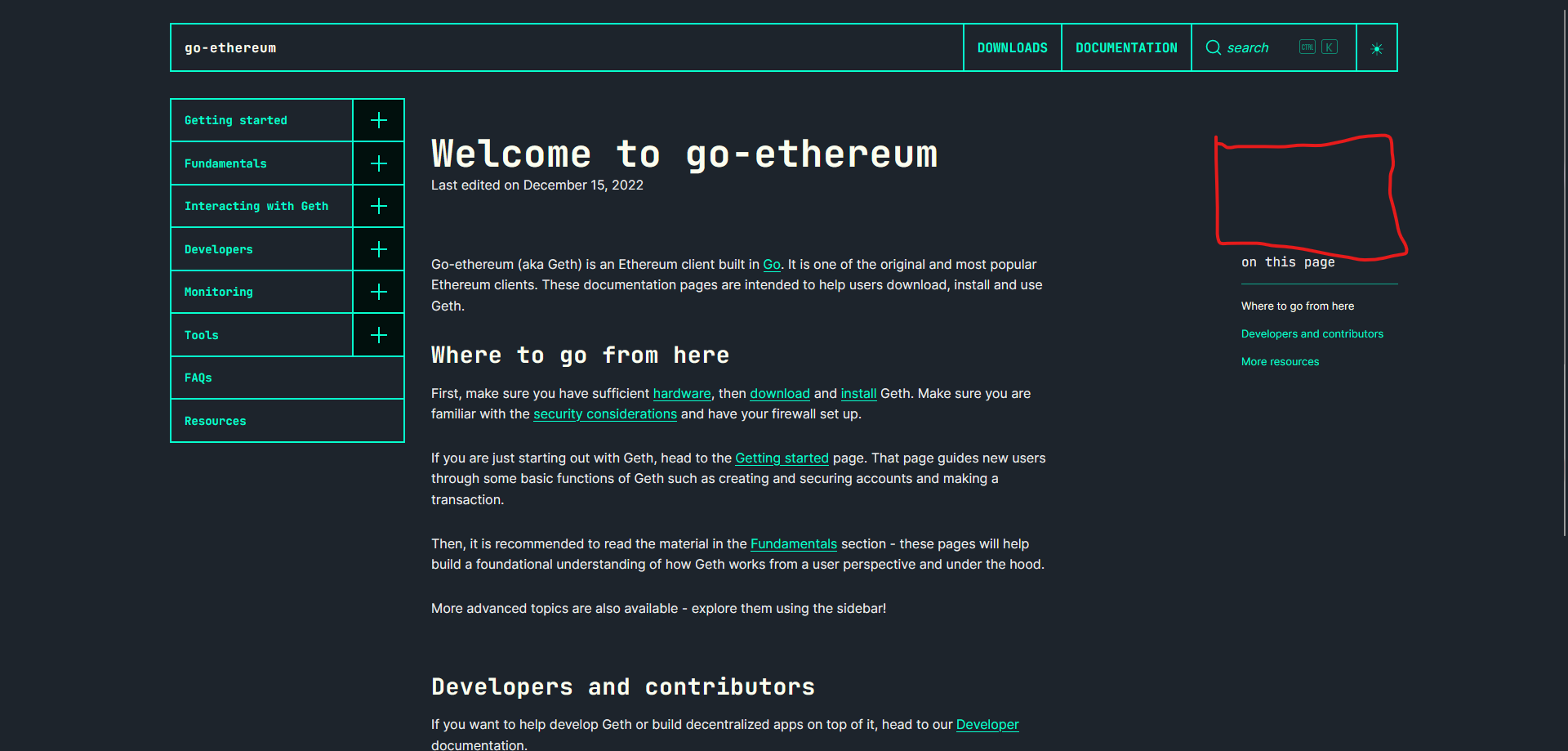 [website] Add Edit button to docs · Issue #26419 · ethereum/go-ethereum · GitHub