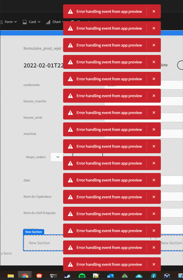 UI error spam · Issue #4797 · Budibase/budibase · GitHub