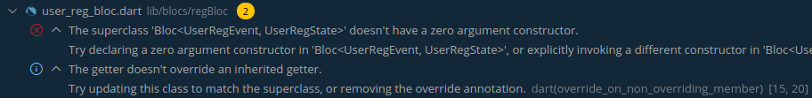 The superclass 'Bloc ' doesn't have a zero argument constructor · Issue #2 · newajthevillager ...