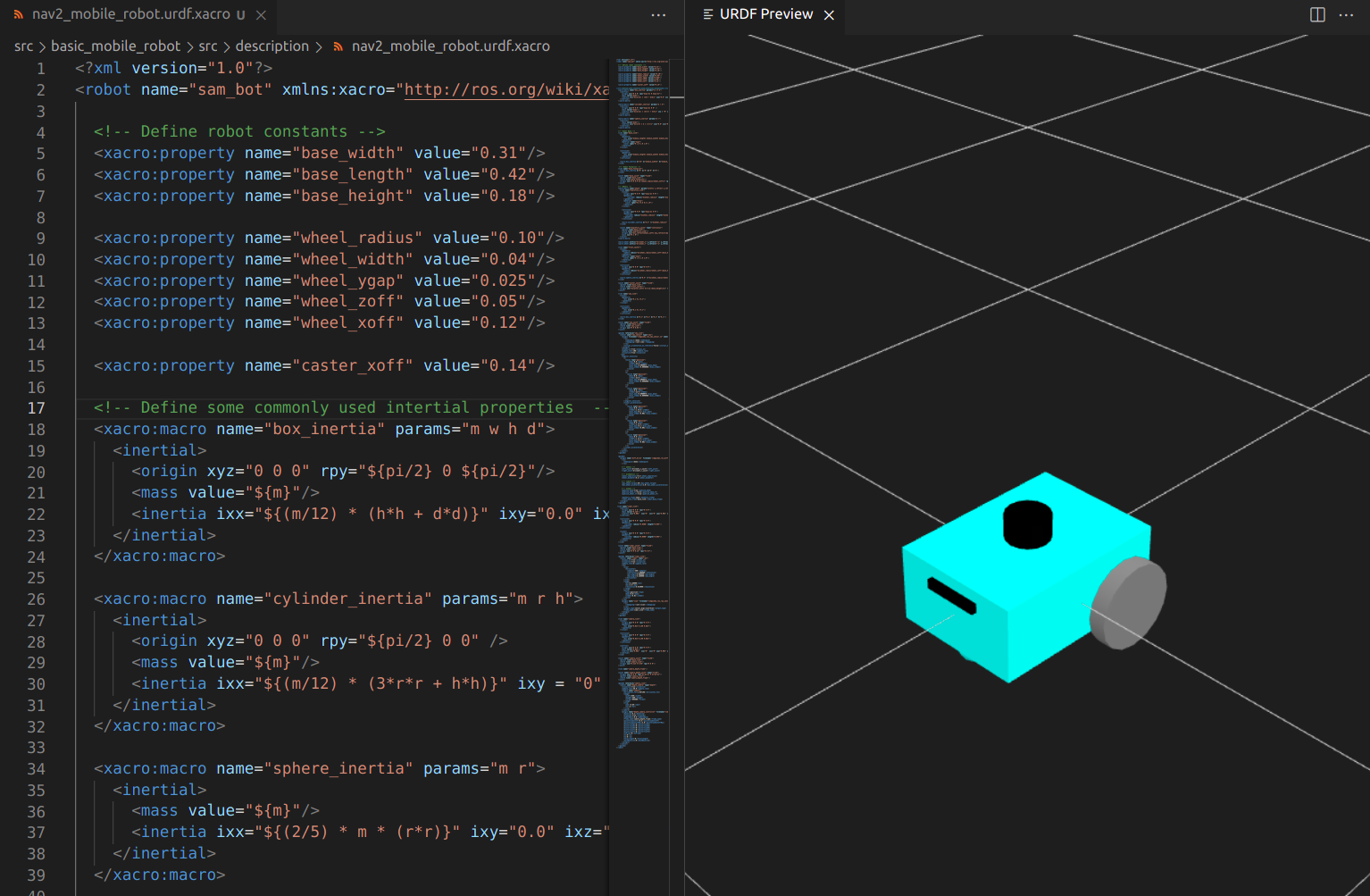 [feature request] Support calling Xacro on .urdf files without the ...