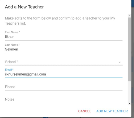 My Teachers issue · Issue #670 · chalkclassroom/CoachingApp · GitHub