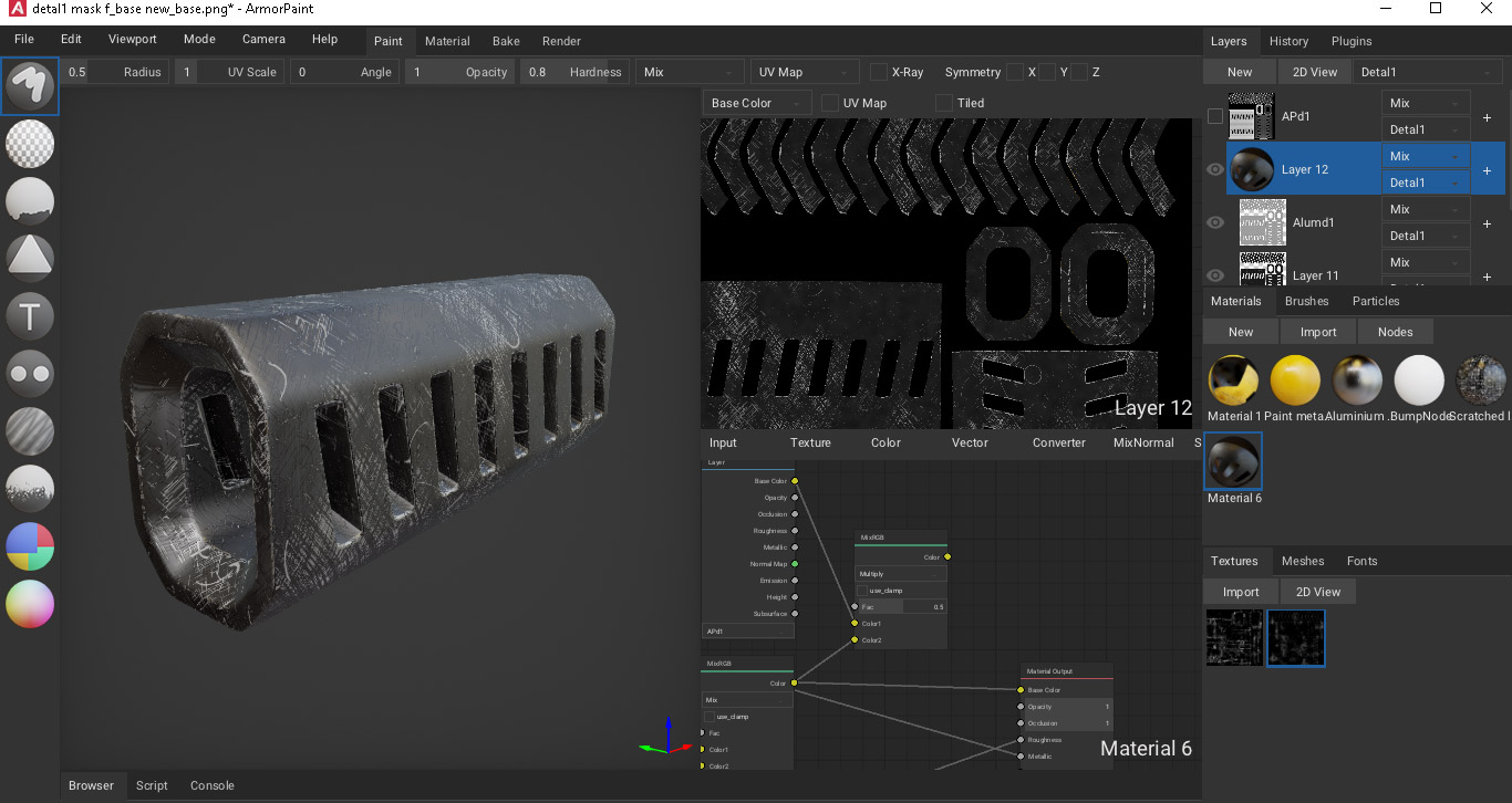 The problem with a lot of layers with information about materials · Issue #509 · armory3d ...