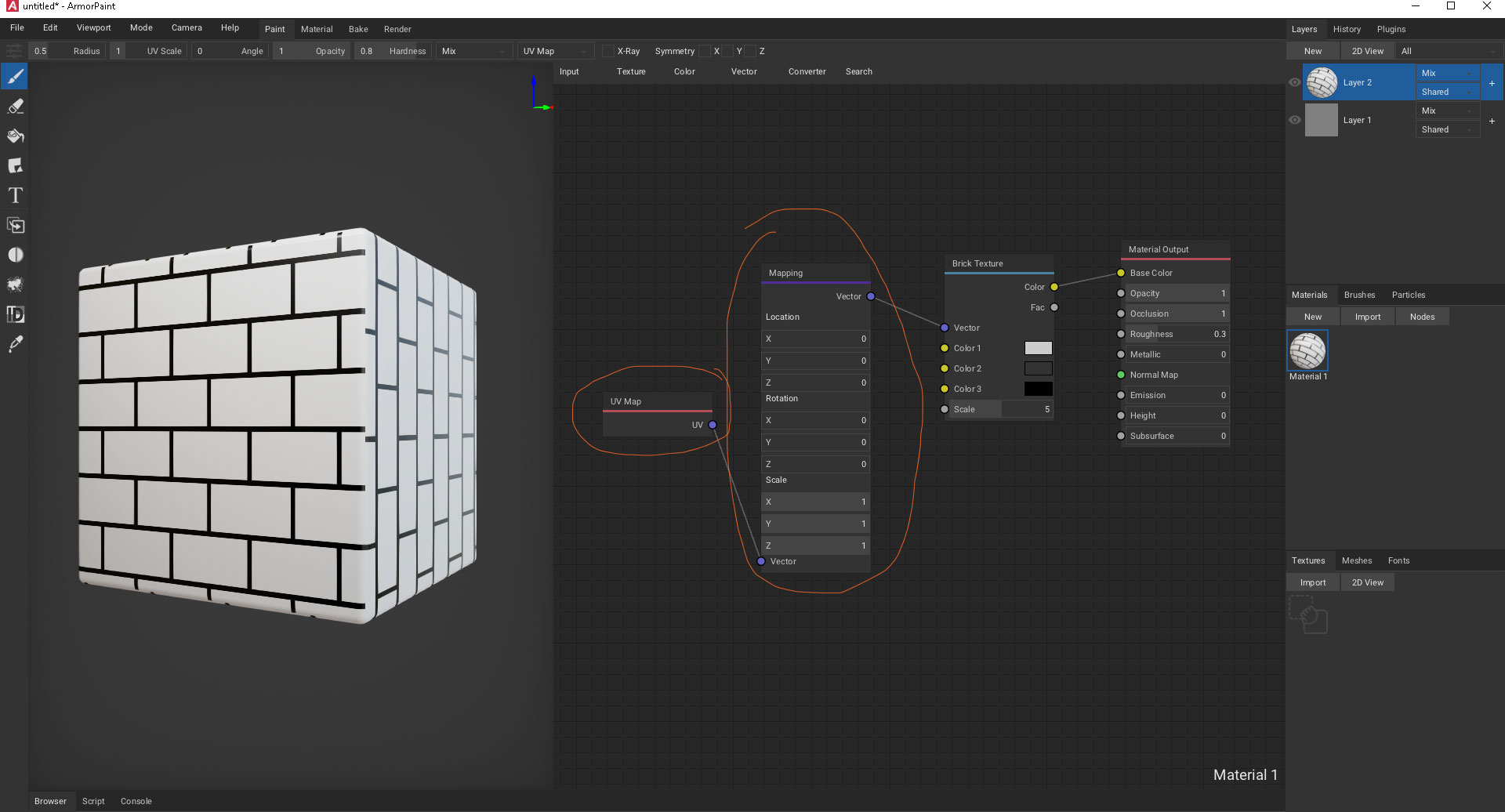 Material Fill - TexCoord type / UV Scale · Issue #621 · armory3d/armortools · GitHub