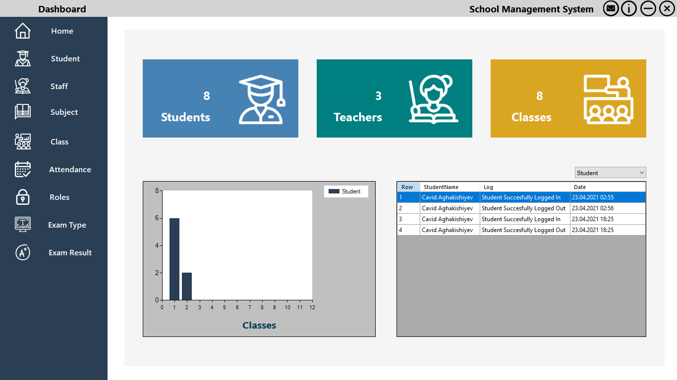 GitHub - talehorucov/SchoolManagementSystem: School Management System
