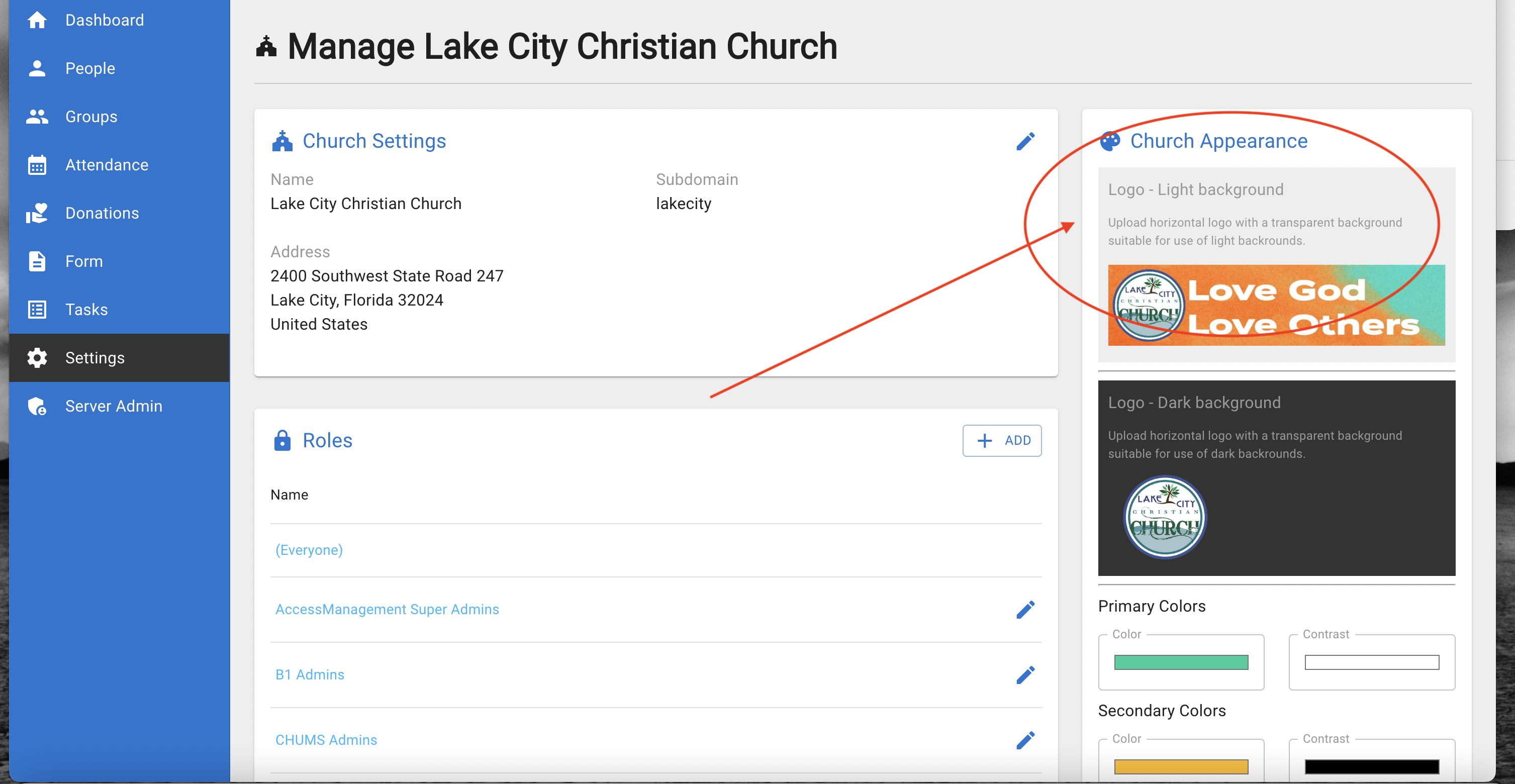 What size do we need the logo to be · Issue #55 · ChurchApps/ChurchAppsSupport · GitHub