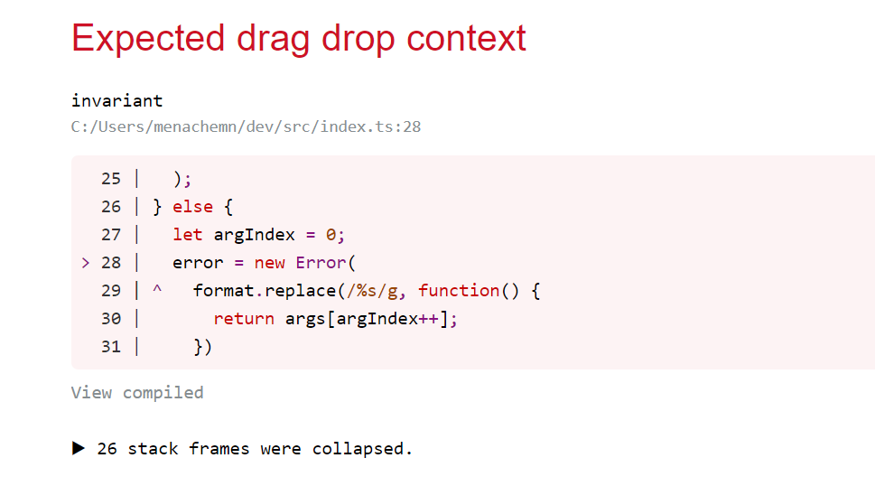 Error Expected Drag Drop Context · Issue 69 · Minop1205 React Dnd Treeview · Github