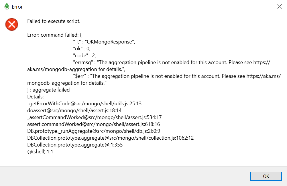 How can I enable the Aggregation Pipeline · Issue #45723 · MicrosoftDocs/azure-docs · GitHub