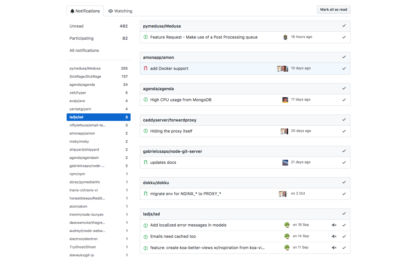 Don T Show All Unread Notifications On Sub Notification Page · Issue 831 · Refined Github