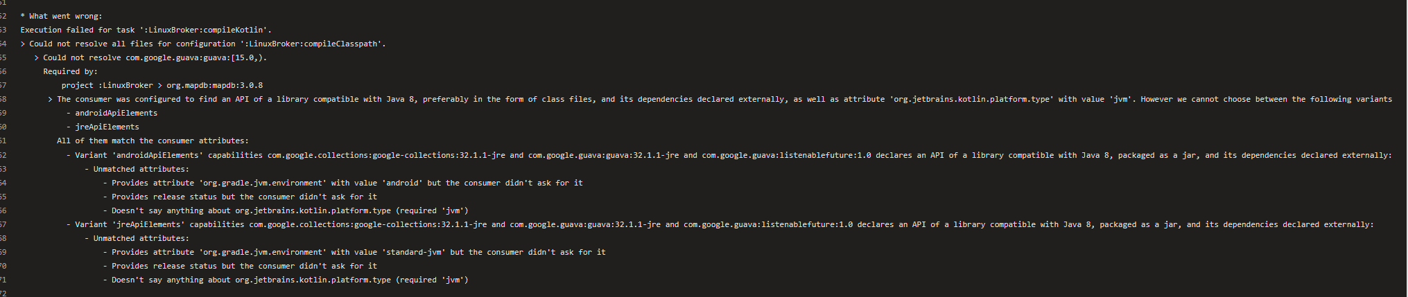Could not resolve com.google.guava:guava:[15.0,). · Issue #6617 · google/guava · GitHub