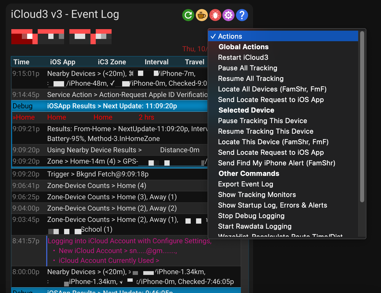 rc7.1.1 Invalid Authentication, was working on rc7 and pr1.5 · Issue #221 · gcobb321/icloud3_v3 ...