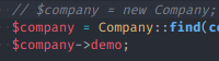 [Laravel+ide-helper] Completion of model-specific methods or columns does not appear when using ...