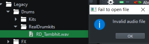 Cannot load some samples previously loadable · Issue #6904 · LMMS/lmms · GitHub