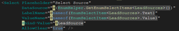 Bug When Binding An Nullable Enumeration To The Select · Issue 998 · Ant Design Blazorant 1592