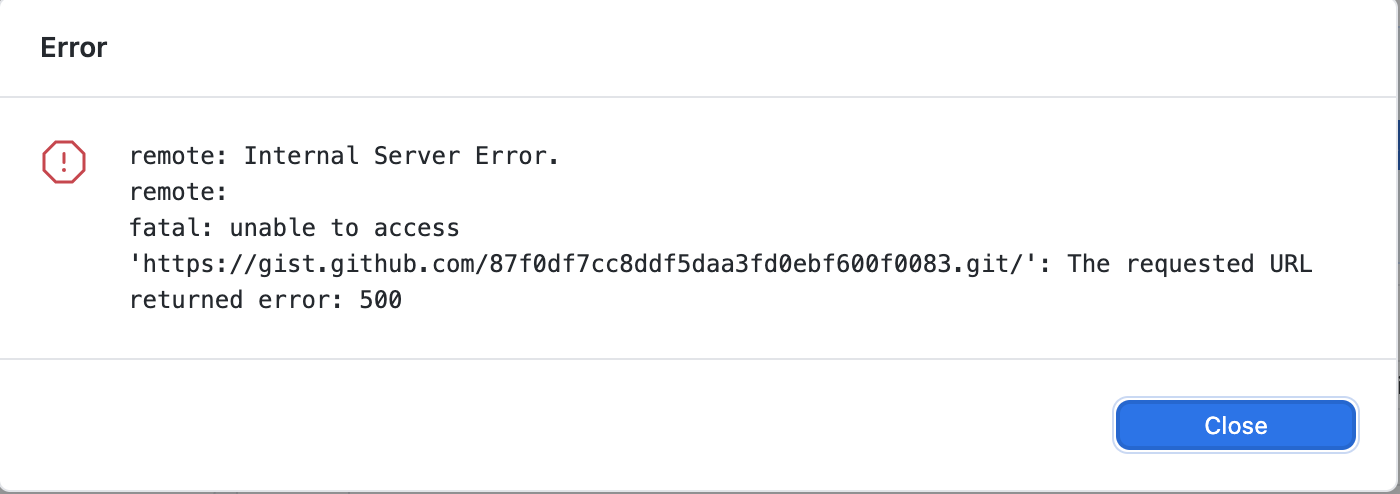 Cannot push to a Gist · Issue #13274 · desktop/desktop · GitHub