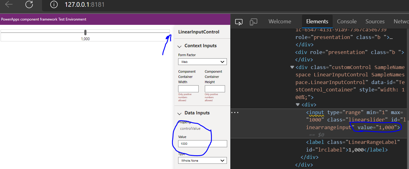 LinearInputControl - Unexpected Behaviour · Issue #291 · microsoft/PowerApps-Samples · GitHub