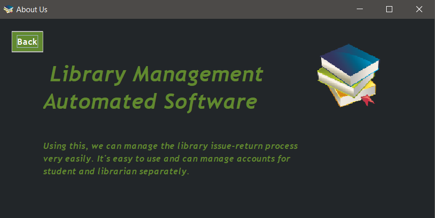 GitHub - harshpac/MY_LIBRARY: This is a desktop application software ...