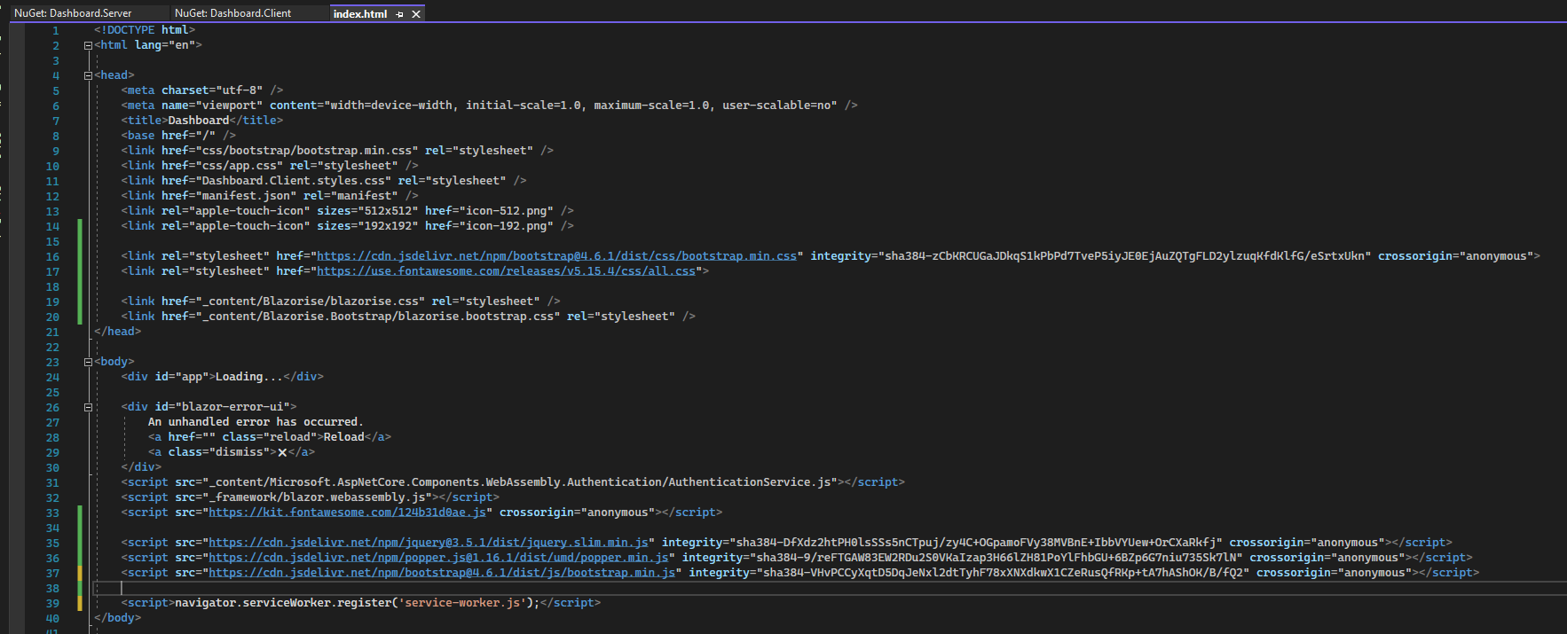 Error with VersionProvider · Issue #3624 · Megabit/Blazorise · GitHub