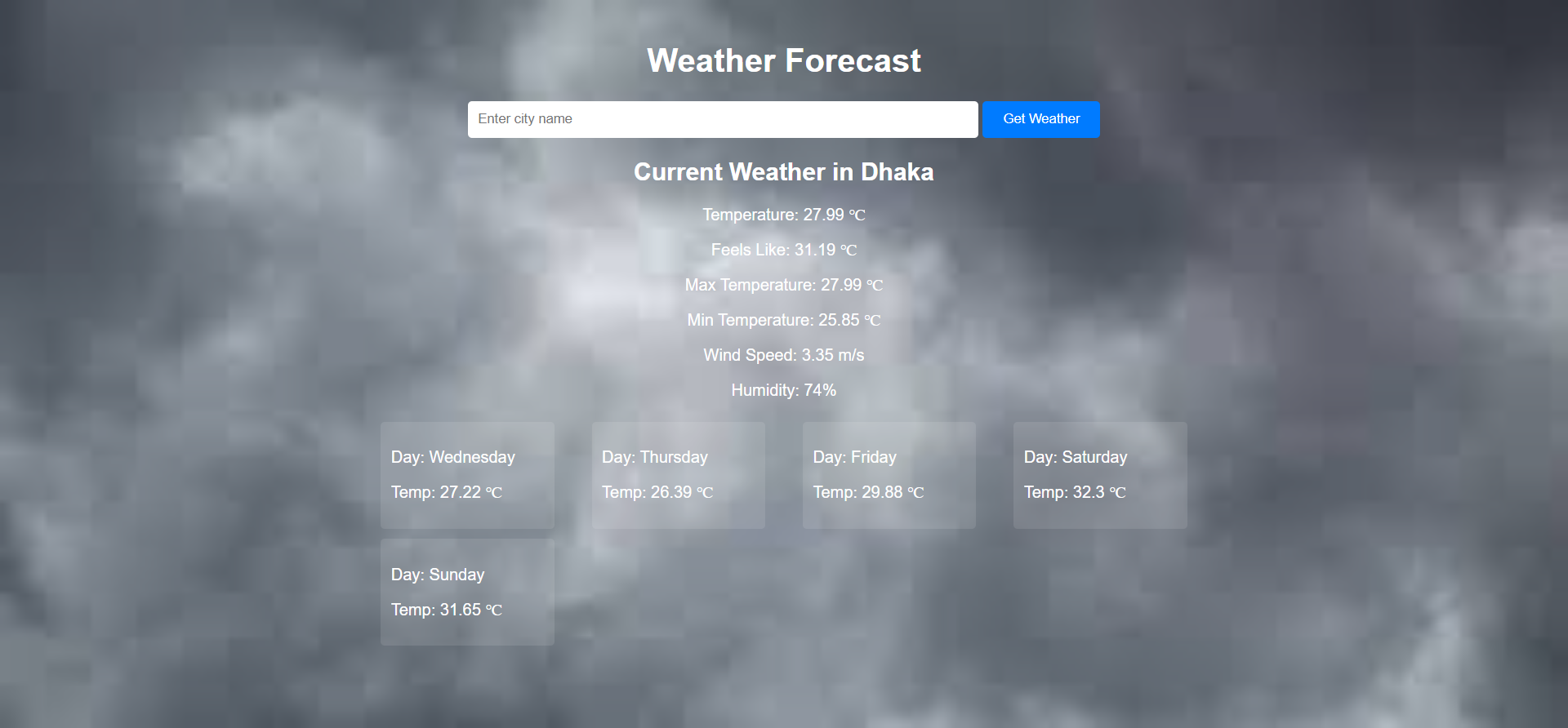 GitHub - FarhanHamim/Weather_Site