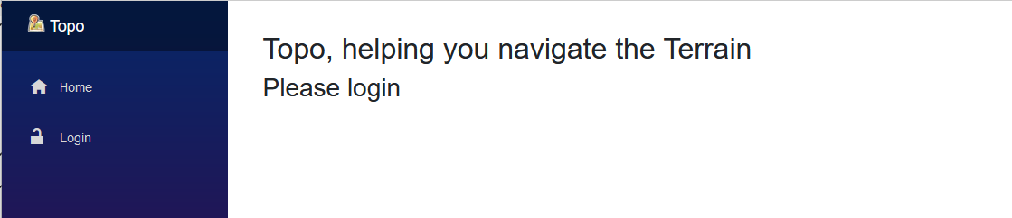 Login - NomisNostab/Topo-Blazor GitHub Wiki
