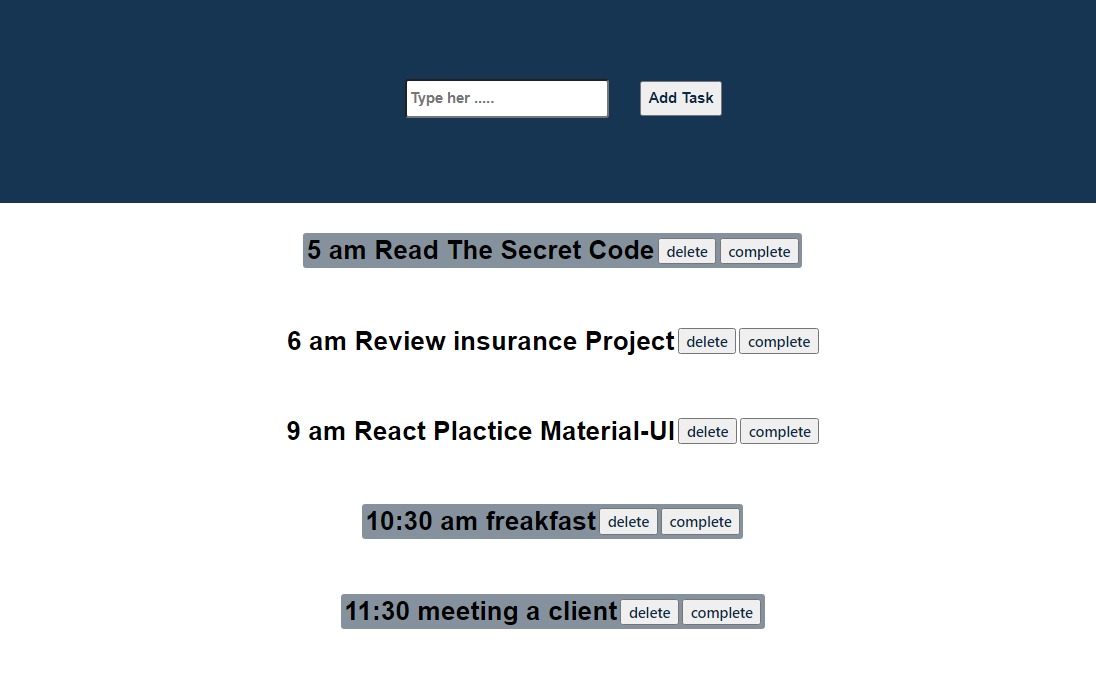 Github Imanishimwe21218 Reactjs Todolist React Crude Todoapp
