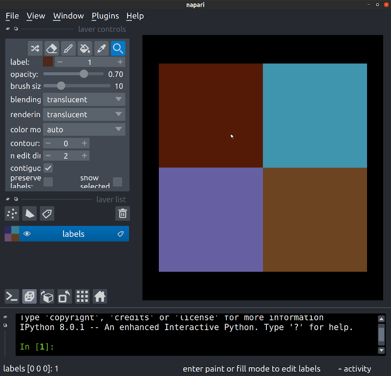 The viewer's status bar reports a value offset from the mouse cursor in 3D · Issue #4304 ...