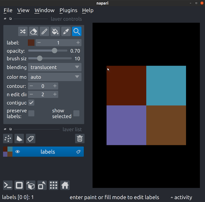 The viewer's status bar reports a value offset from the mouse cursor in 3D · Issue #4304 ...
