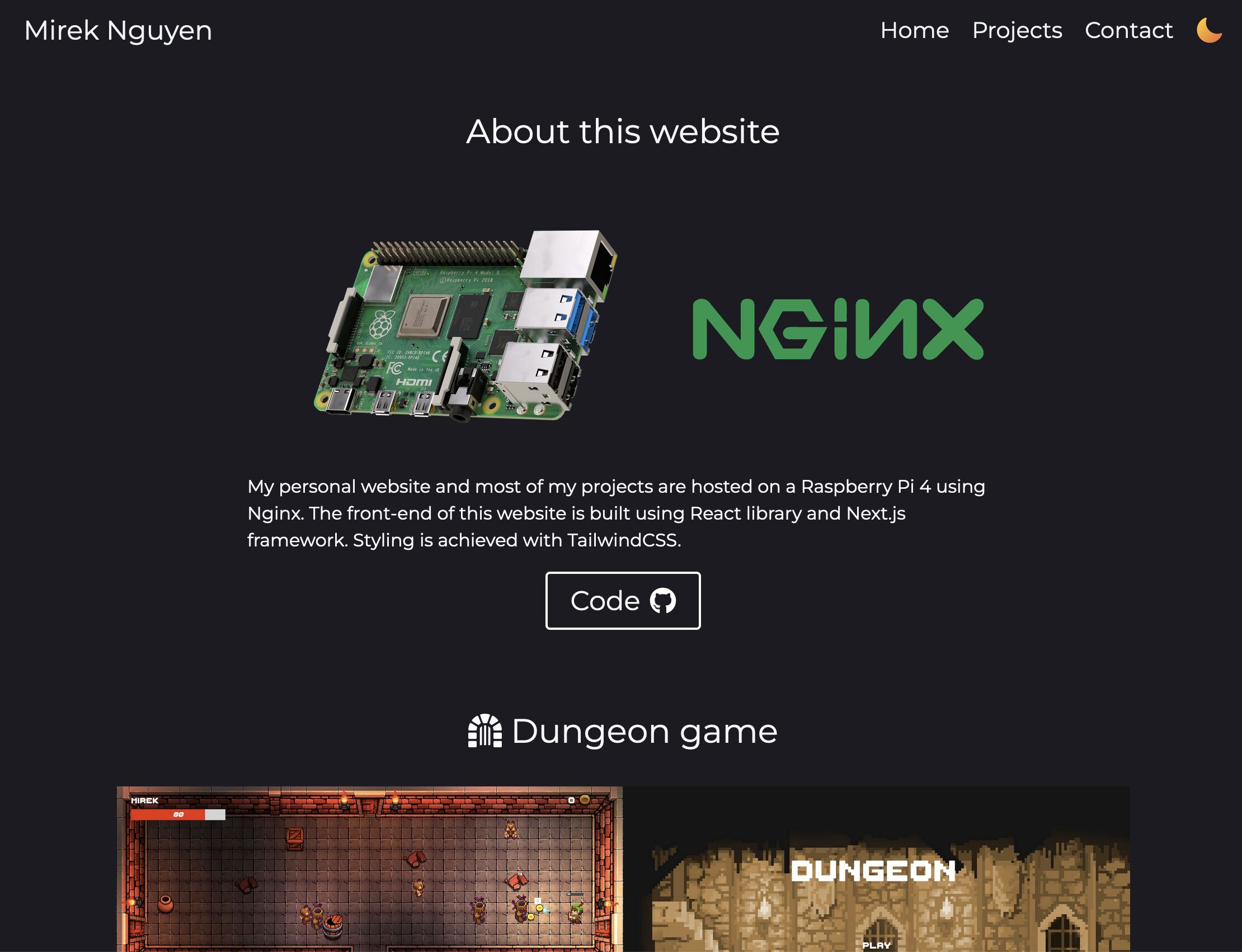 GitHub - MirekNguyen/mirekng-homepage: My personal website written using React (Next.js) and ...