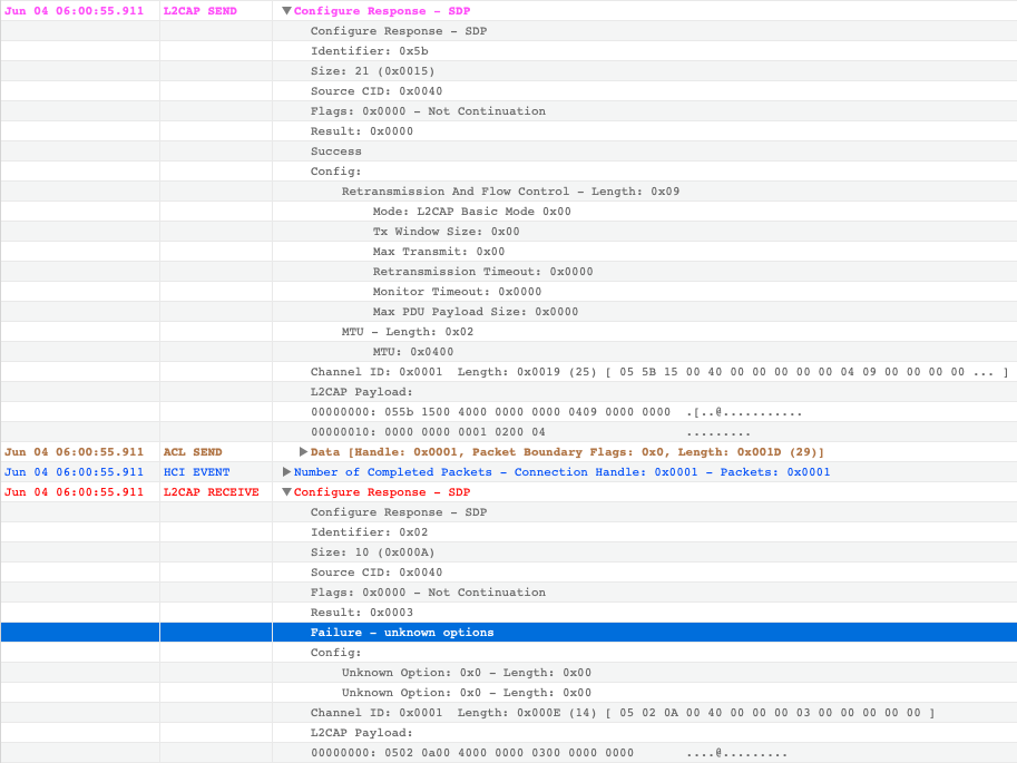 windows 10: incoming L2CAP SDP with ERTM options not under understood · Issue #226 · bluekitchen ...