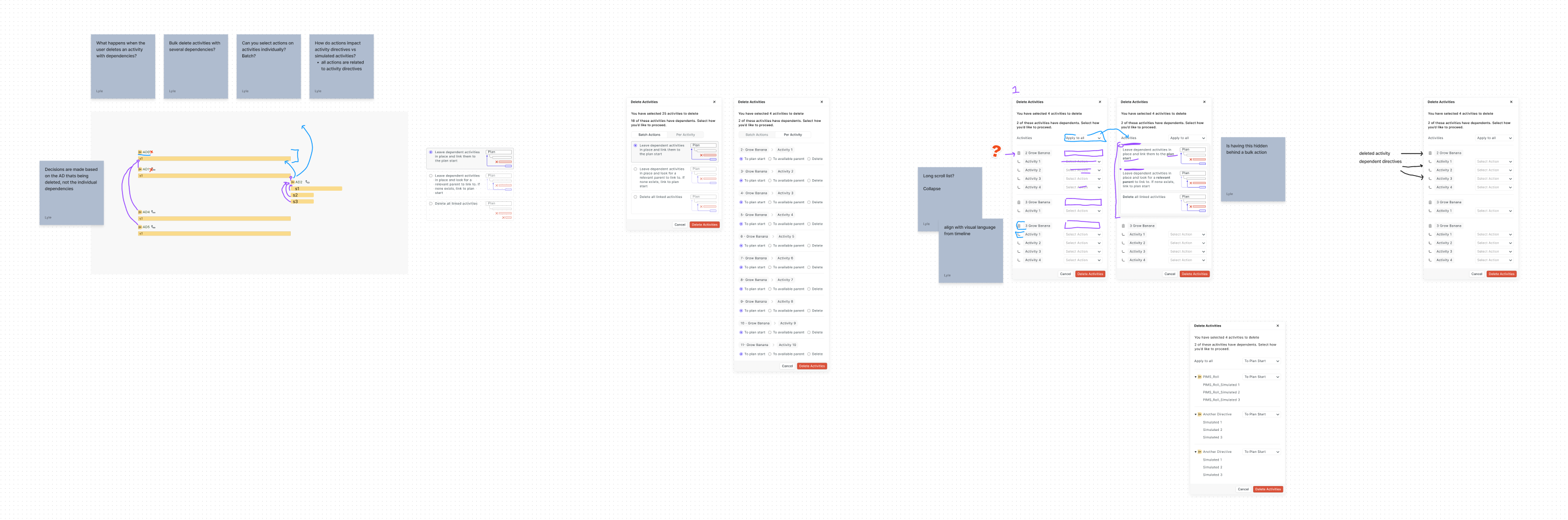 Design UI/UX for how to delete anchored activities · Issue #435 · NASA-AMMOS/aerie-ui · GitHub