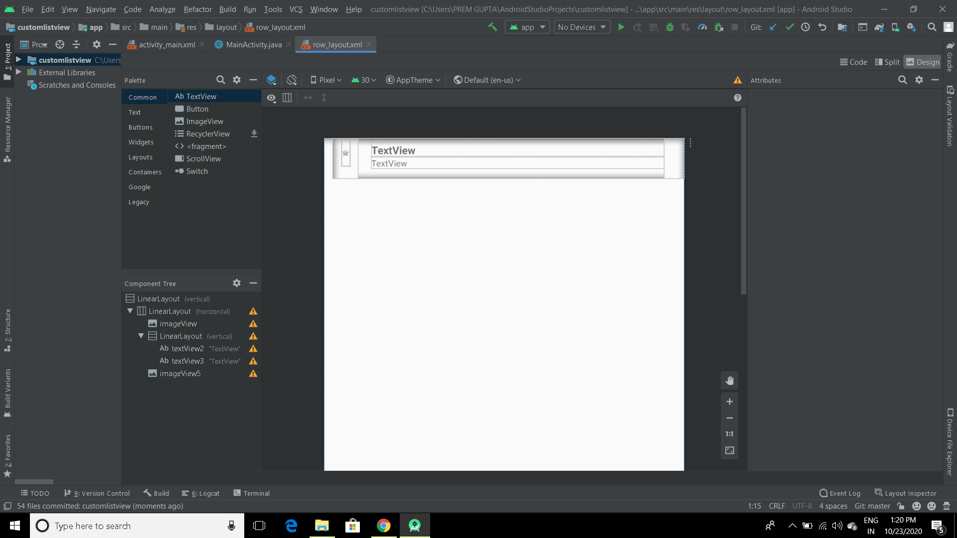 GitHub - GUPTARAHULONE/Custom-listview: use of custom listview