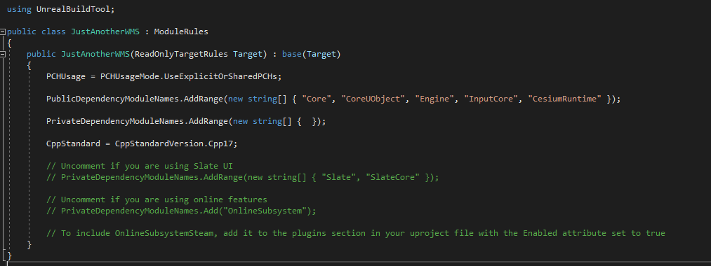 Another version of Cesium Web Map Service Overlay · Issue #1053 · CesiumGS/cesium-unreal · GitHub