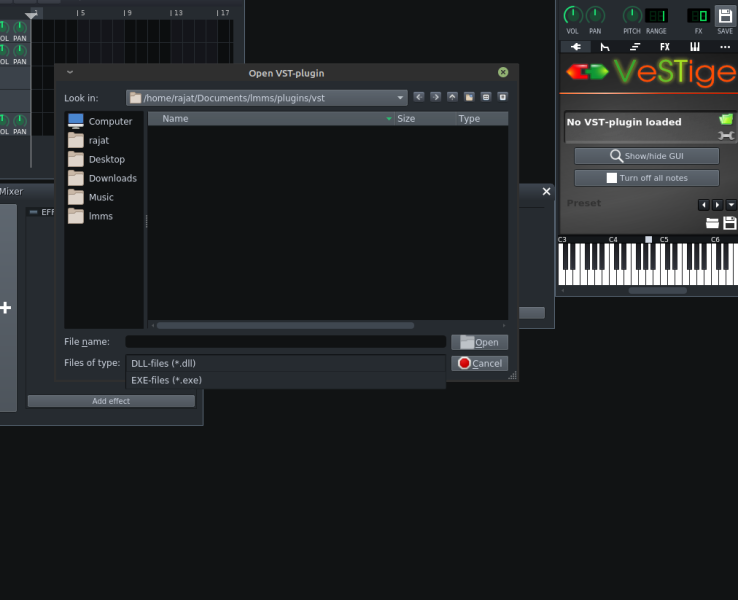 Cant Find An Option To Select So Files As Plugin · Issue 6294 · Lmms
