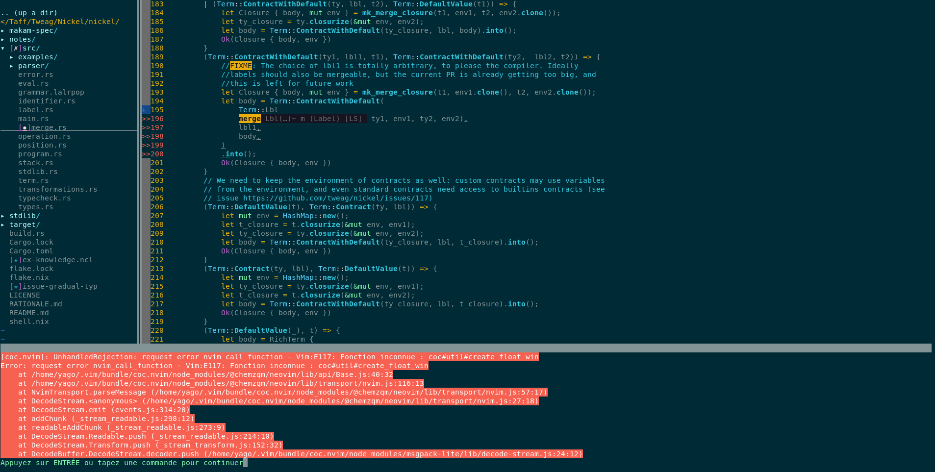 Floating window does not open anymore (Unknown function coc#util#create_float_win) · Issue #2481 ...