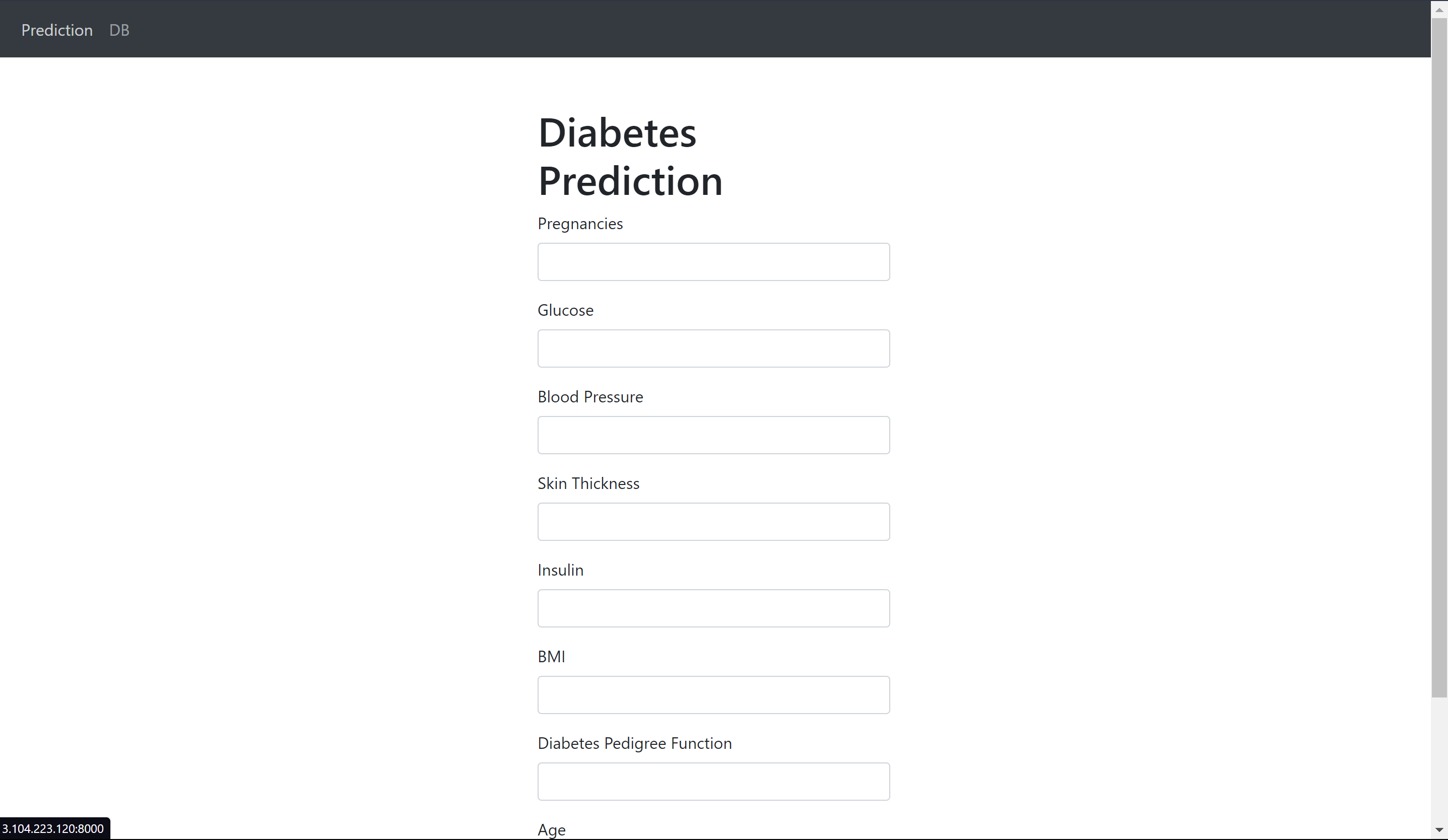 GitHub - anchengyang/Diabetes-prediction: A Django web app deployed on ...