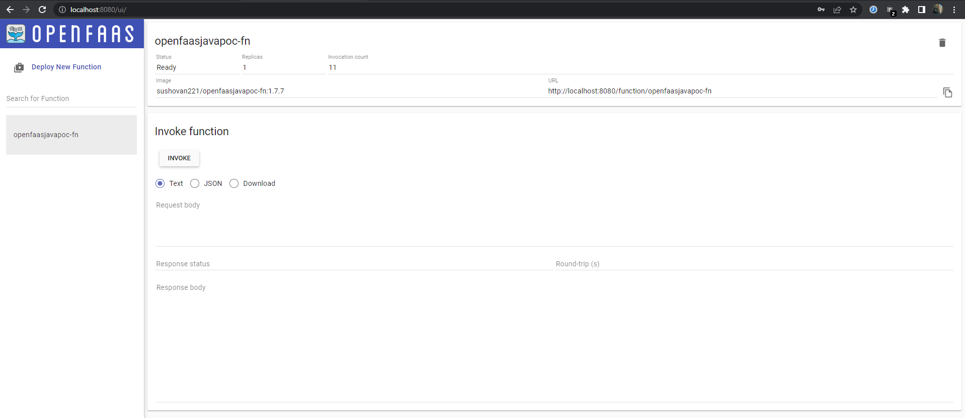 GitHub - nithinc00/openfaas-POC