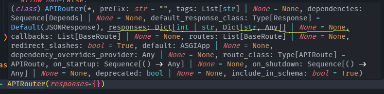 Inconsistent Apirouter Constructor Signature · Fastapi Fastapi · Discussion 6940 · Github