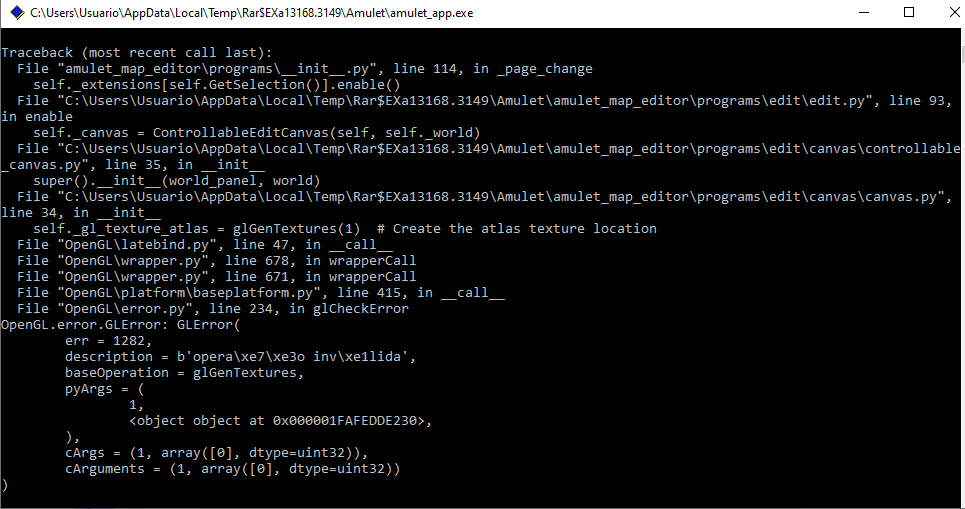 Windows OpenGL Core Profile error · Issue #39 · Amulet-Team/Amulet-Map-Editor · GitHub