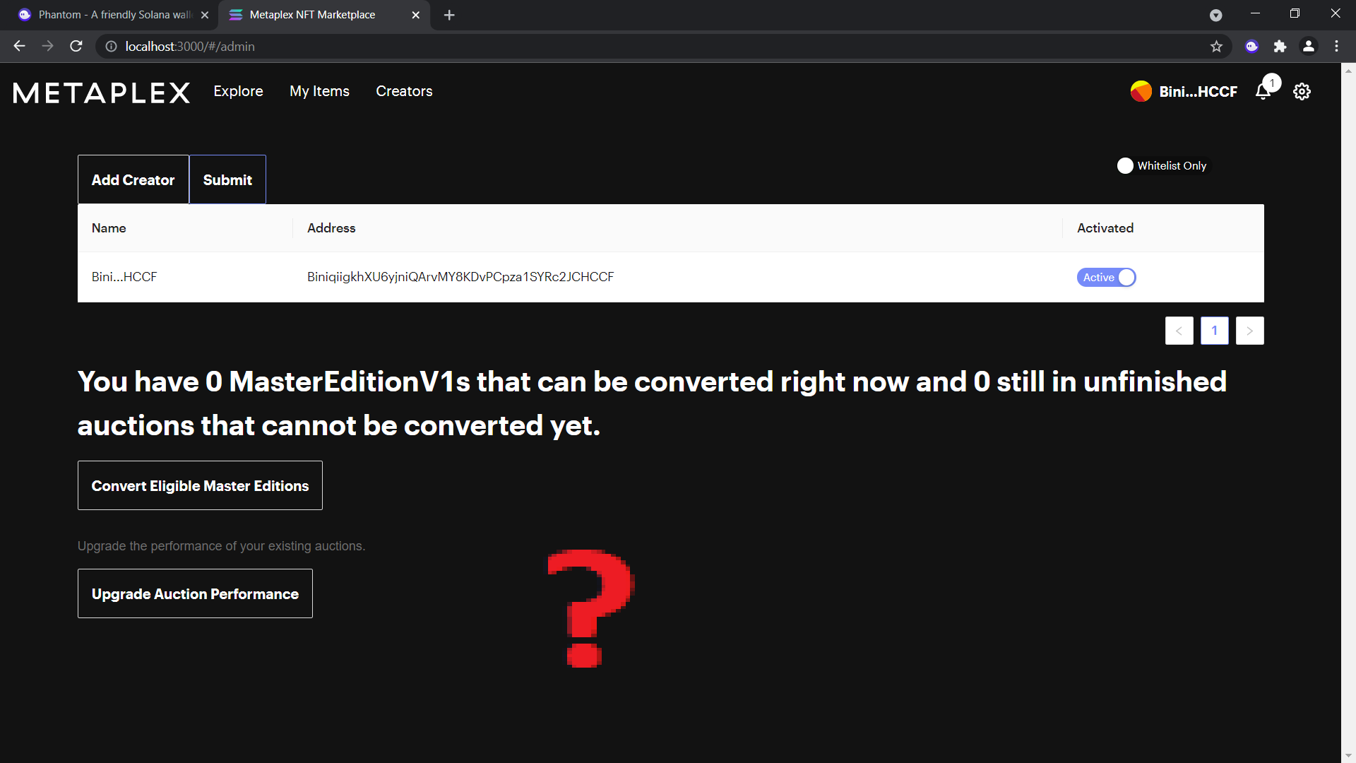 Store address not displayed · Issue #782 · metaplex-foundation/metaplex · GitHub