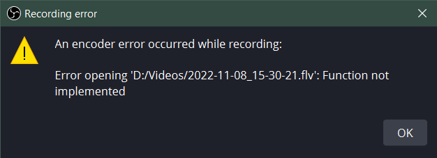 Recording with NVIDIA NVENC HEVC encoder is not working · Issue #7735 · obsproject/obs-studio ...
