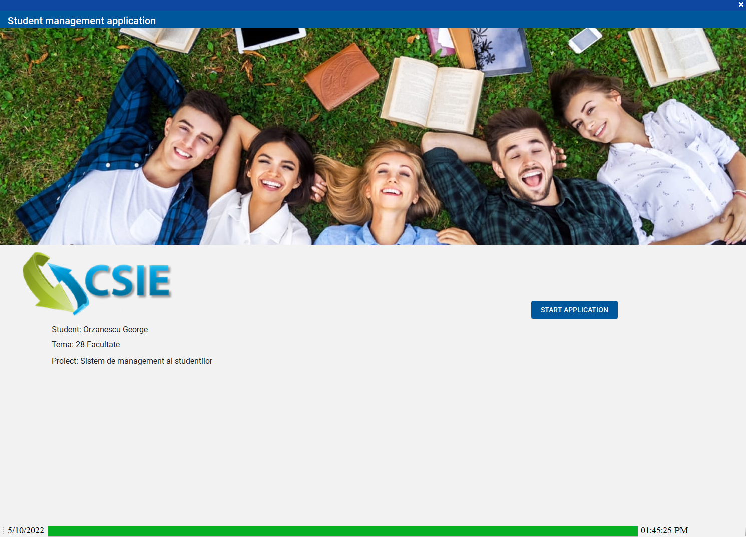 GitHub - GeorgeOrzanescu/C-Sharp-Project-University: Fun project in C# ...