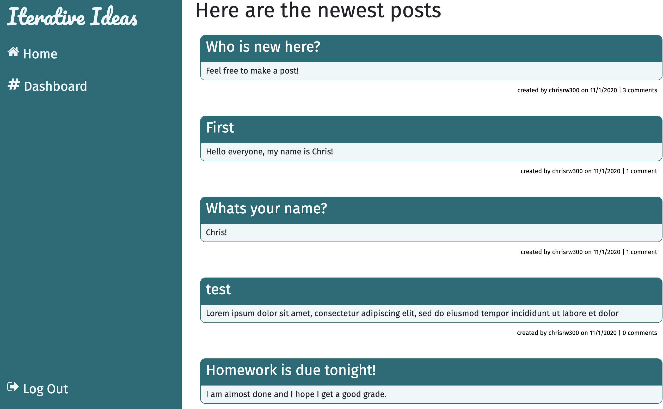 GitHub - chrisrw300/iterative-ideas
