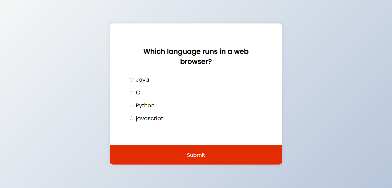 GitHub - codemyhobby100/quiz-app: This is a fully functional quiz app made with html, css and ...
