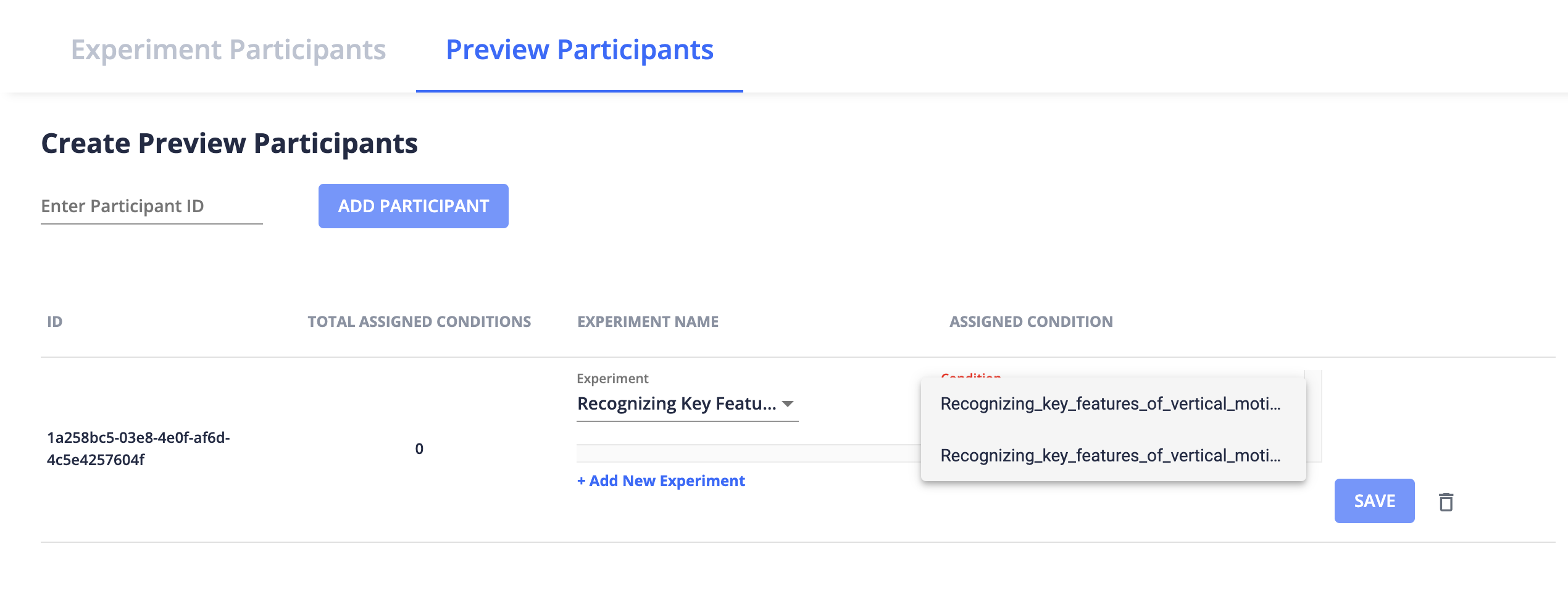 Condition name cut off when setting preview user · Issue #310 · CarnegieLearningWeb/UpGrade · GitHub
