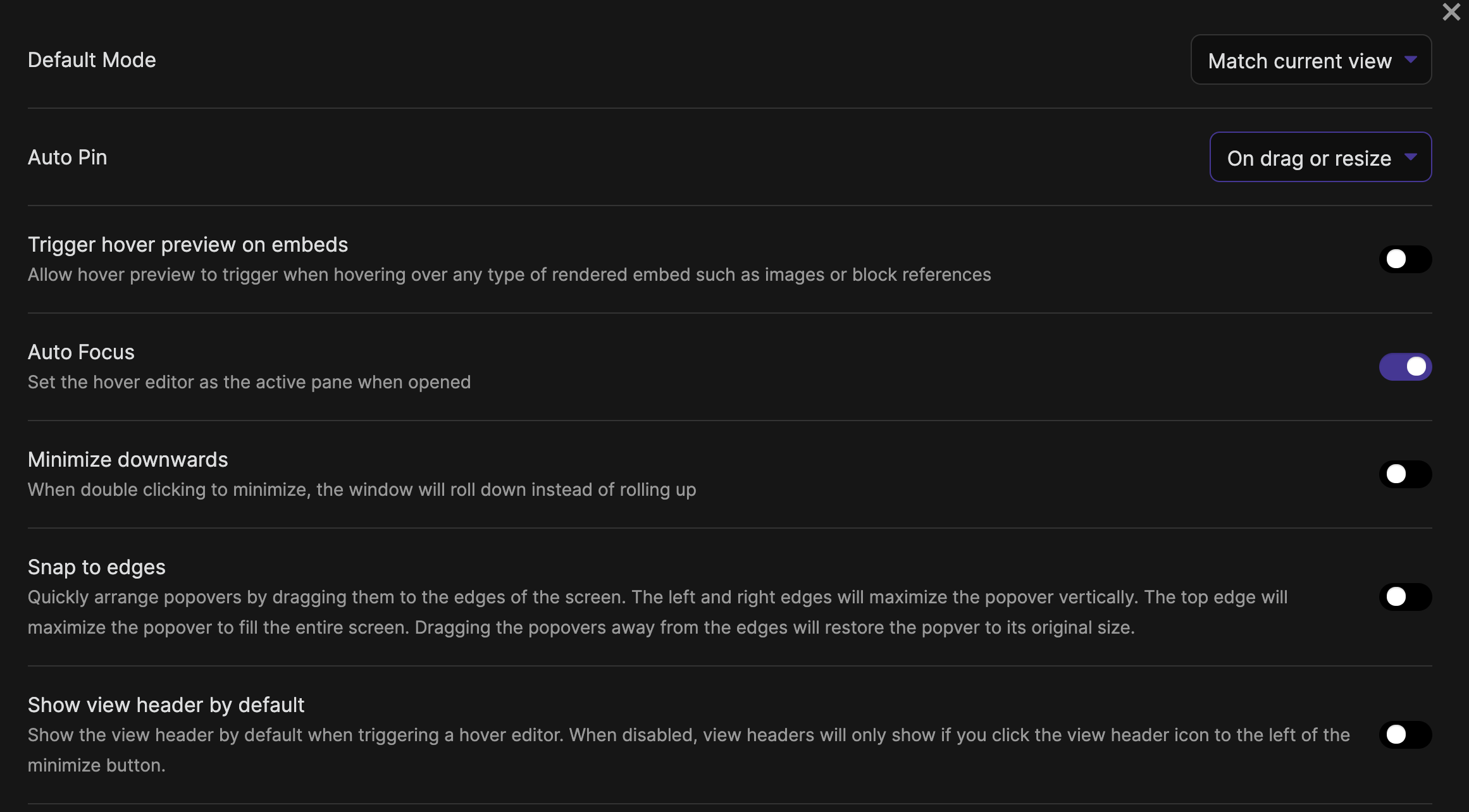 hovering over links in longer notes automatically jumps me to the top ...