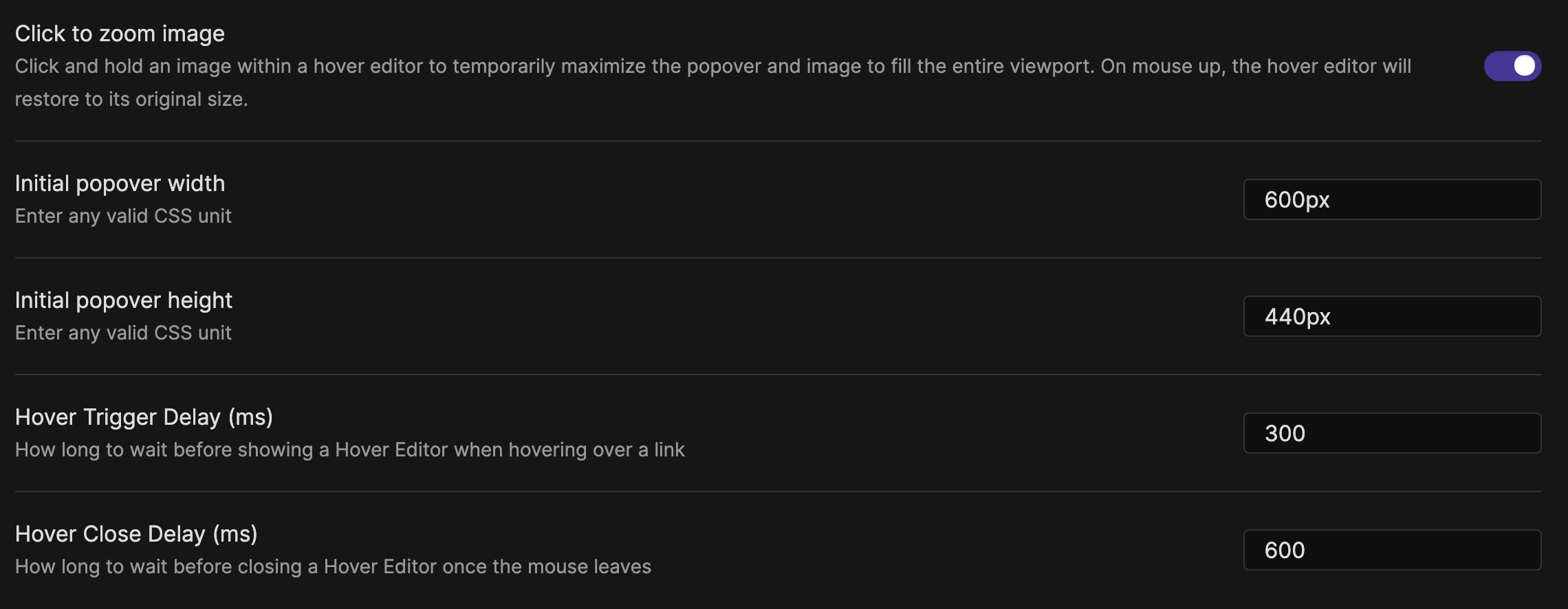 hovering over links in longer notes automatically jumps me to the top ...
