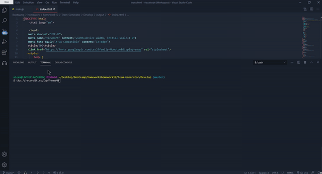 GitHub - Asostoa/Team-Generator