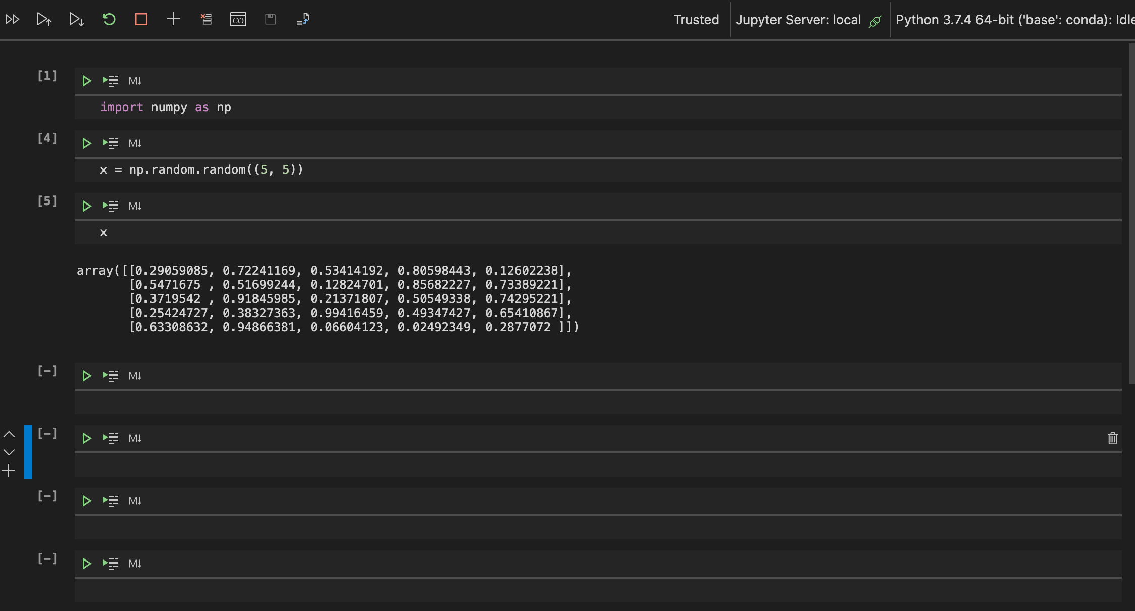 Option to hide toolbars above cells / move them to the left of the cells instead of on top ...