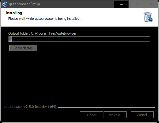 Windows Installer Uses Wrong Color in Dark High-Contrast Theme · Issue #7112 · qutebrowser ...