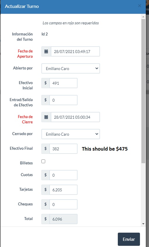 Cashups wrong sum · Issue #3253 · opensourcepos/opensourcepos · GitHub