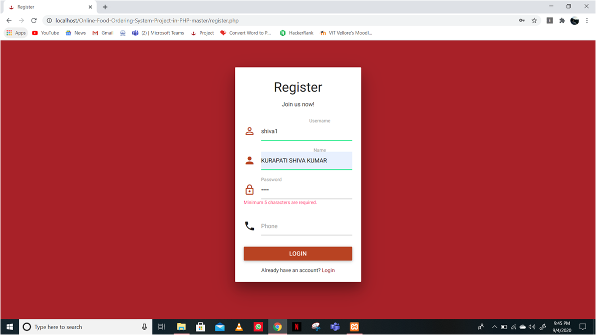 GitHub - tourist5/Online-food-ordering-system: How To Install - --------- 1. Create Database ...